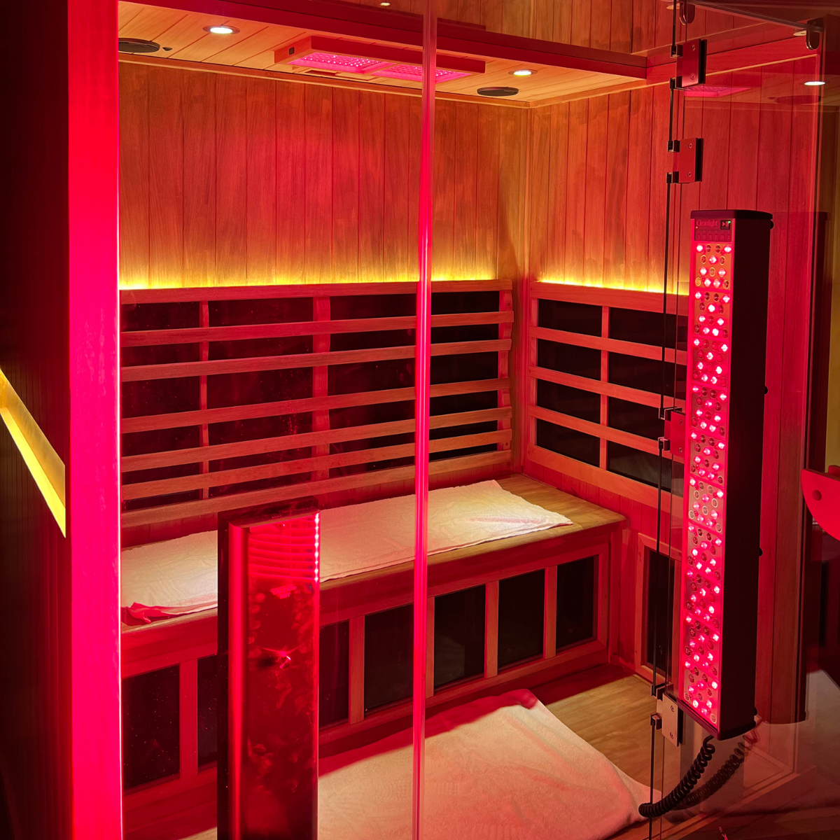 Red Light-Infused Infrared Sauna | 6 Sessions For Price of 4 – PURE Spa UK